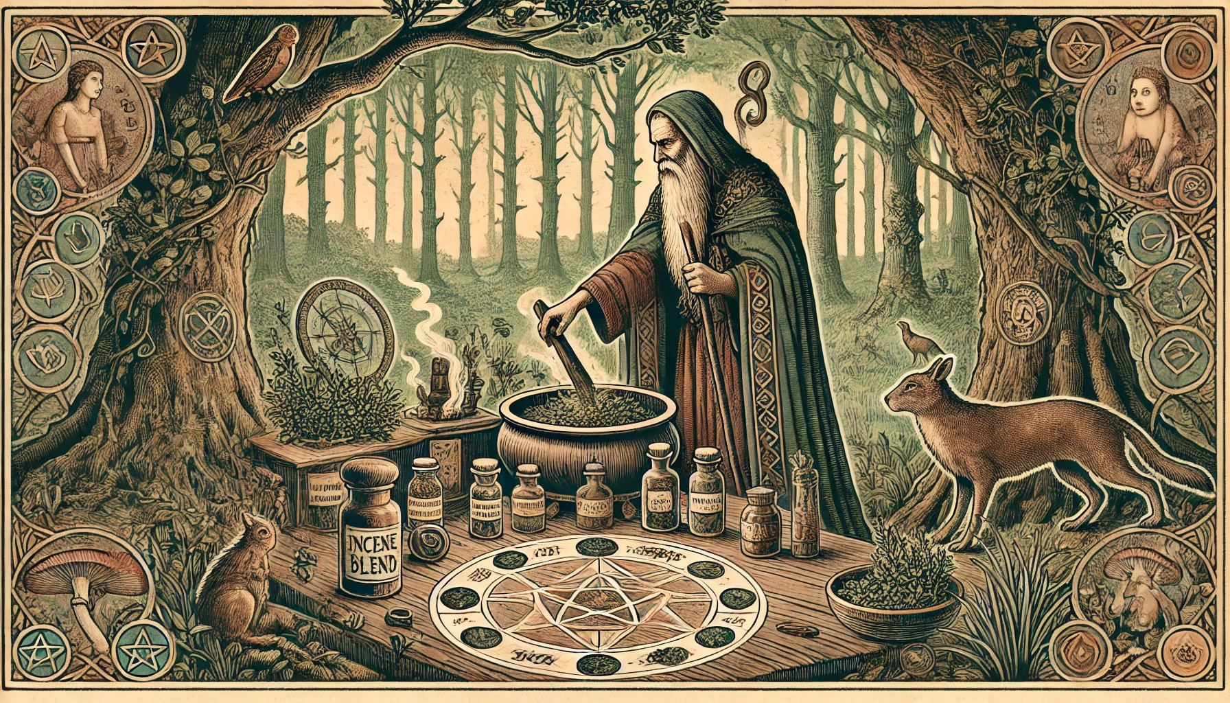 Räuchermischung für Glück & Erfolg • Lammas im Druidenladen