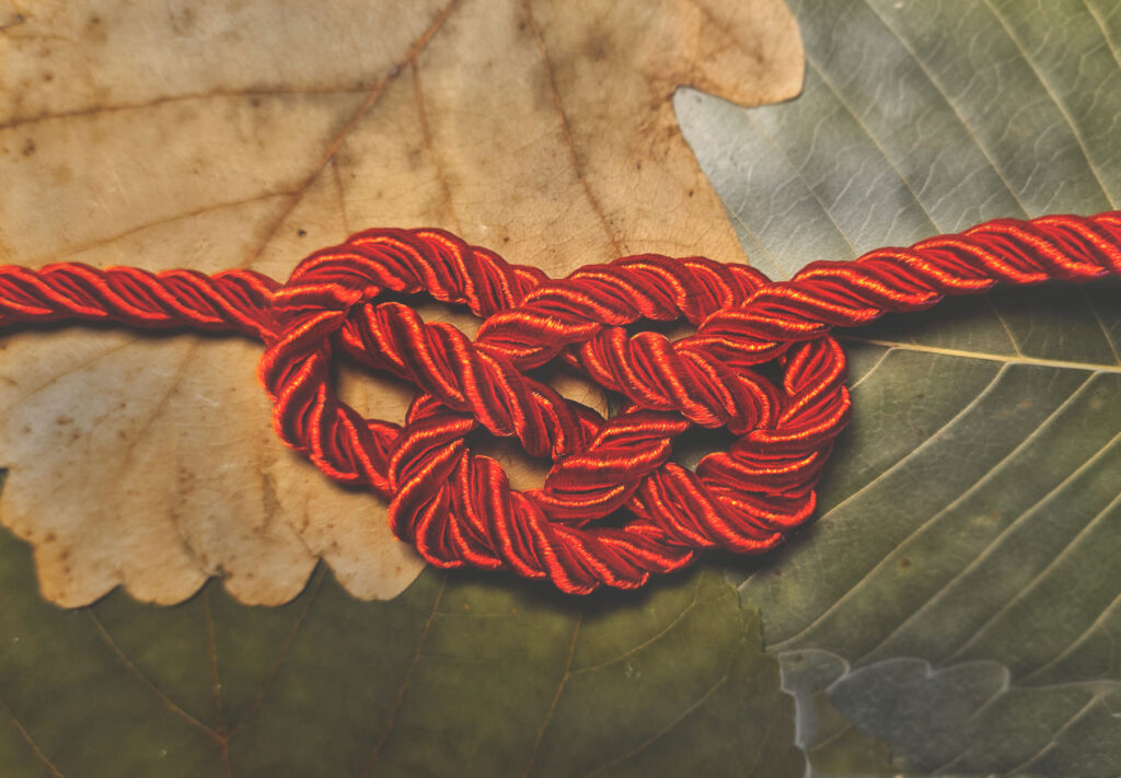 Keltischen Knoten knüpfen | Anleitung Unendlichkeitsknoten